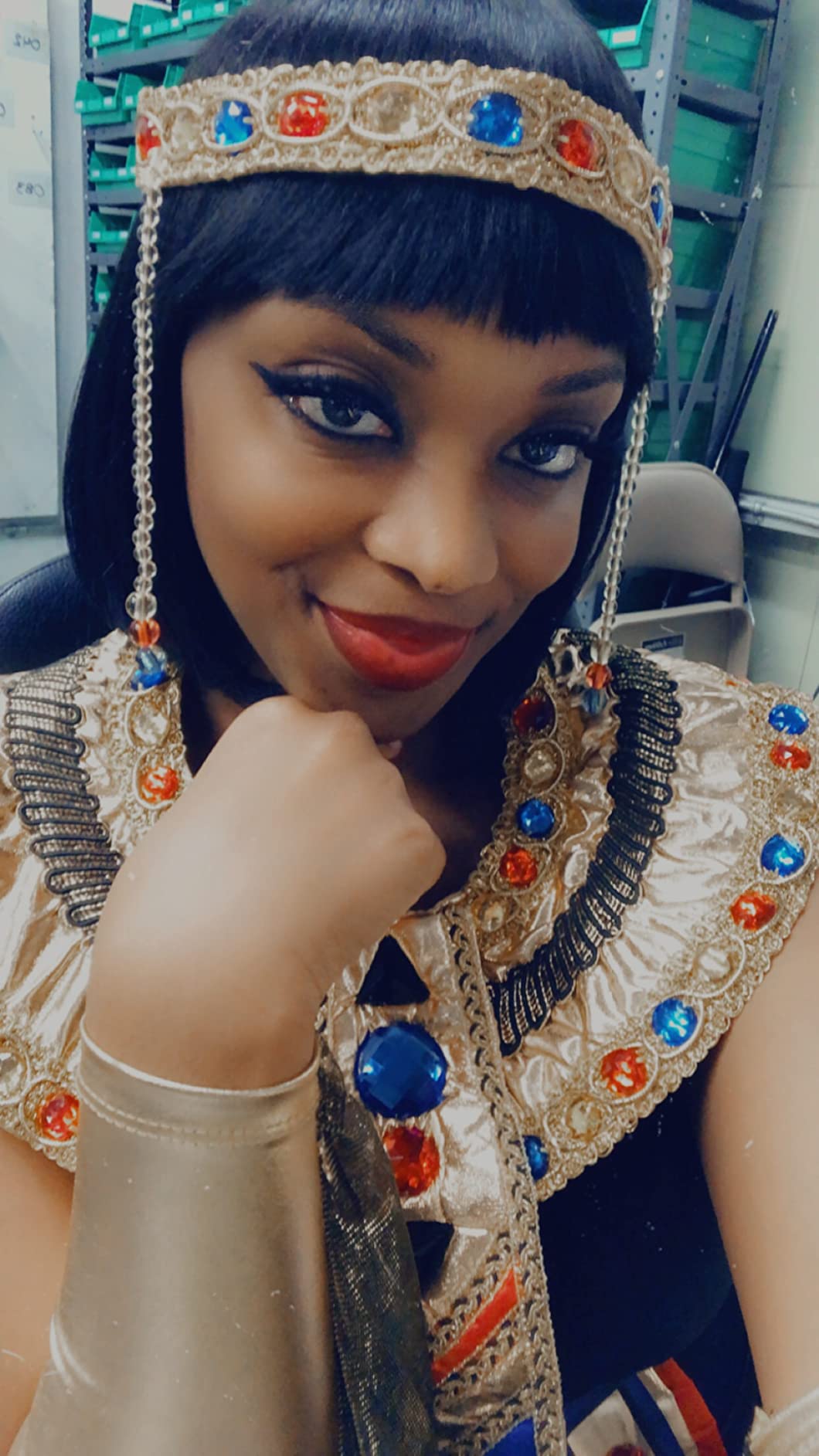 $11/mo - Finance Amscan 847814 Adult Egyptian Queen Cleopatra Costume, Small Size | Buy Now, Pay ...