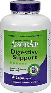 Amazon.com: AbsorbAid Digestive Support - 240 Vcaps (Pack of 4)