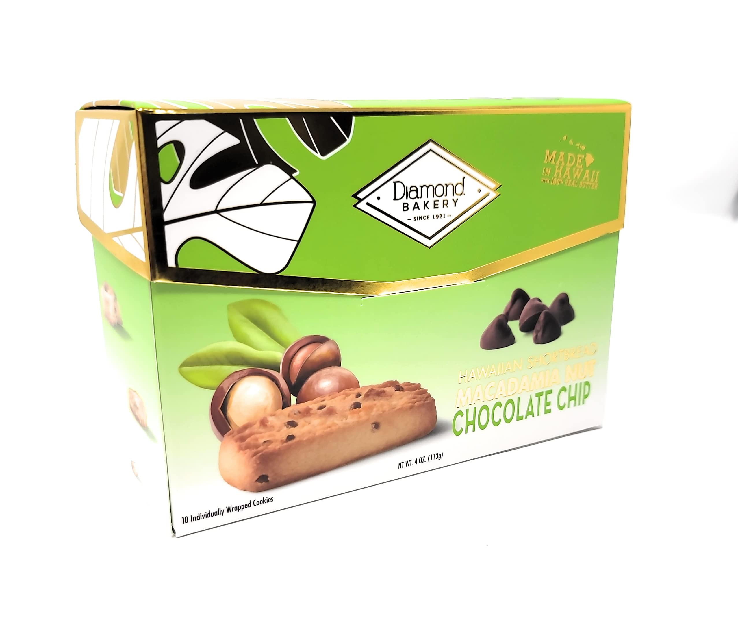 Amazon.com: Diamond Bakery - Macadamia Nut Hawaiian Shortbread Cookies ...