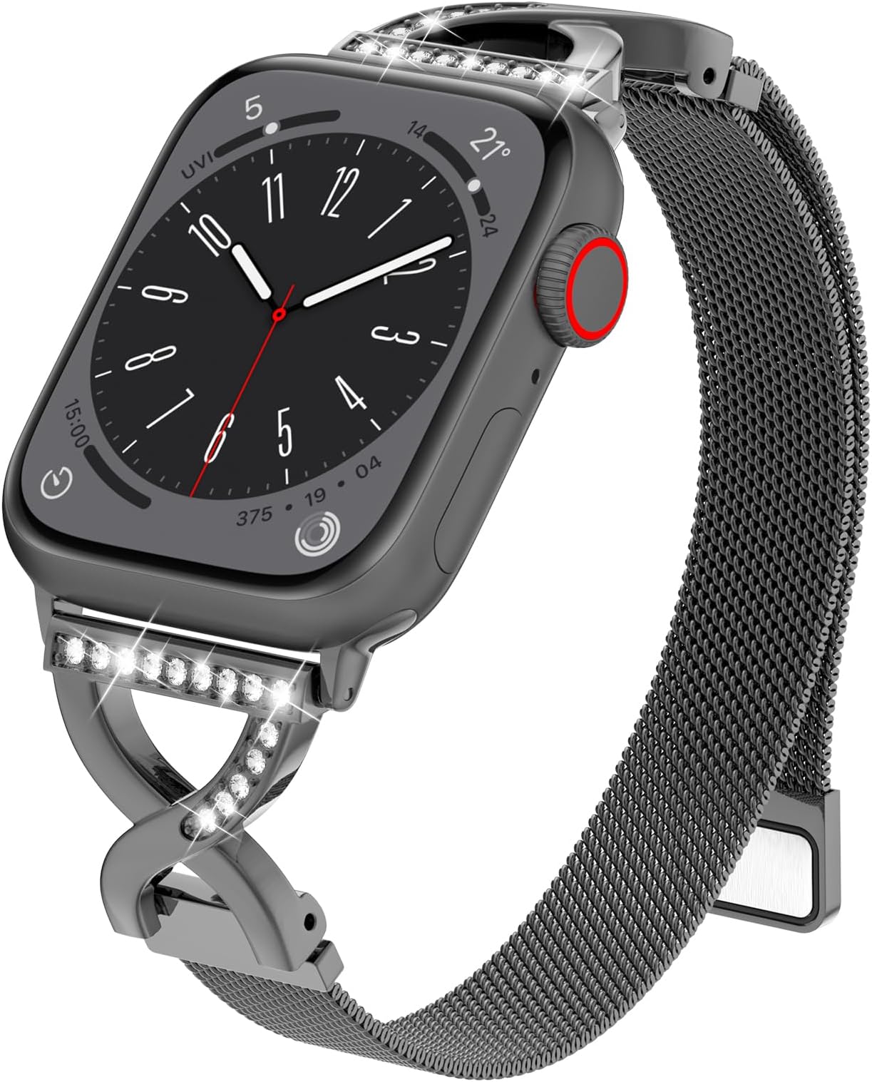 Amazon.com: BRG Thin Mesh Loop Compatible with Apple Watch Bands for ...