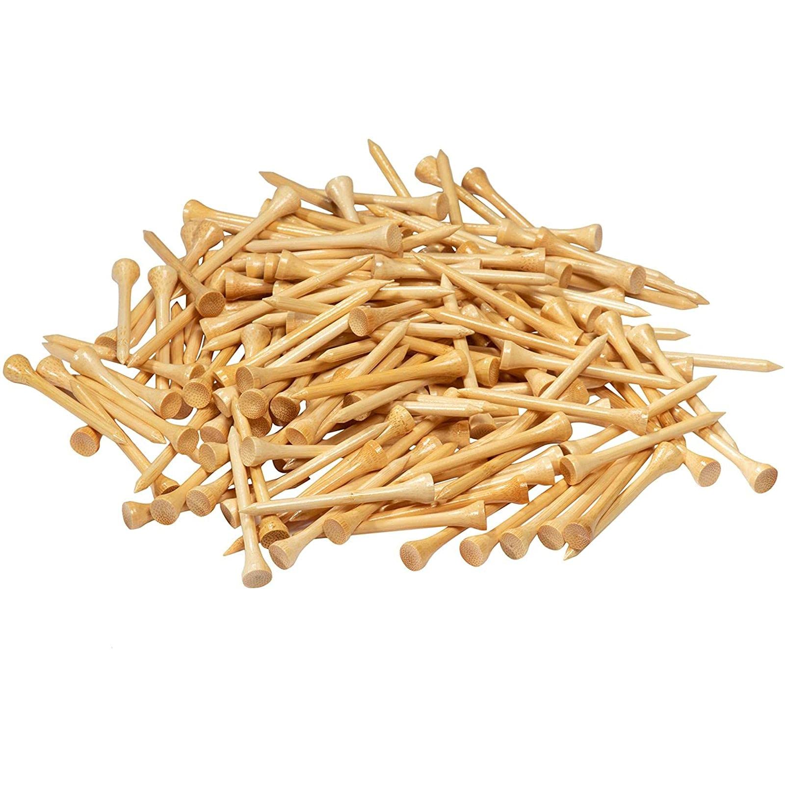 Amazon.com: Juvale 300 Pack Bamboo Golf Tees in Bulk (2 3/4 inch ...