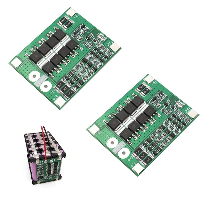 Buy ZZHXSM PCB BMS Protection Module 2PCS 3S 11.1V 12V 12.6V 25A 18650 ...