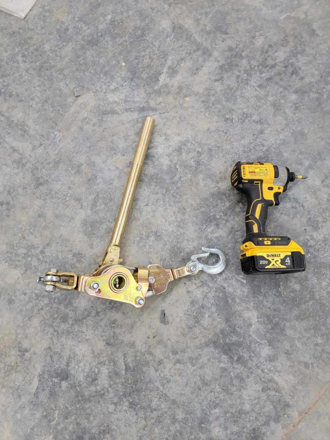 $8/mo - Finance FITHOIST Come Along 2 Ton Cable Winch Puller Heavy Duty ...