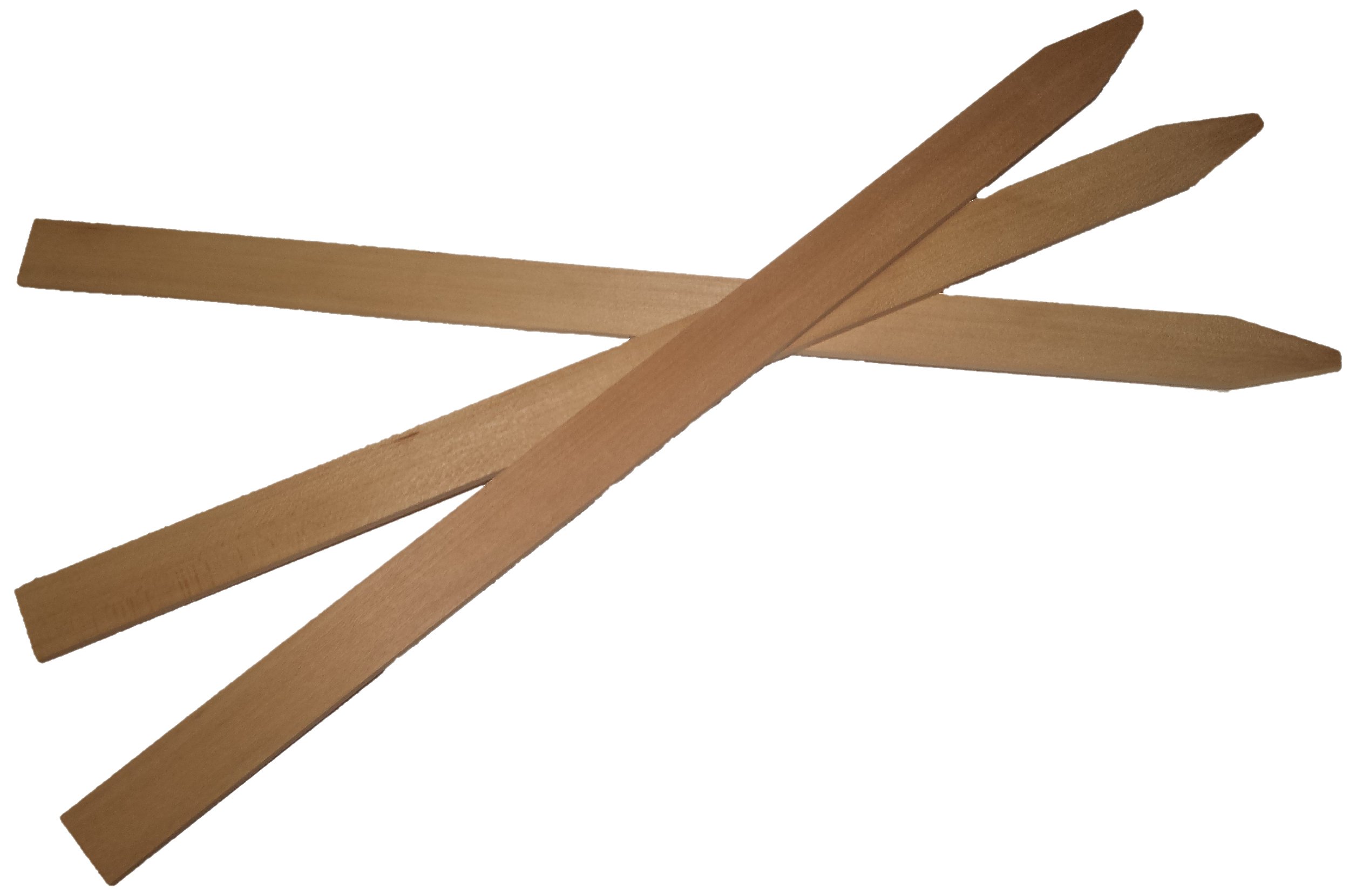 Amazon.com : Field Stakes Natural Wood, 24 by 1-3/8 by 1/4-Inch : Patio ...