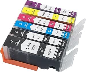 PGI 680 CLI 681 Ink Cartridge for Canon PIXUS TR7560 TR8560 TS6160 ...