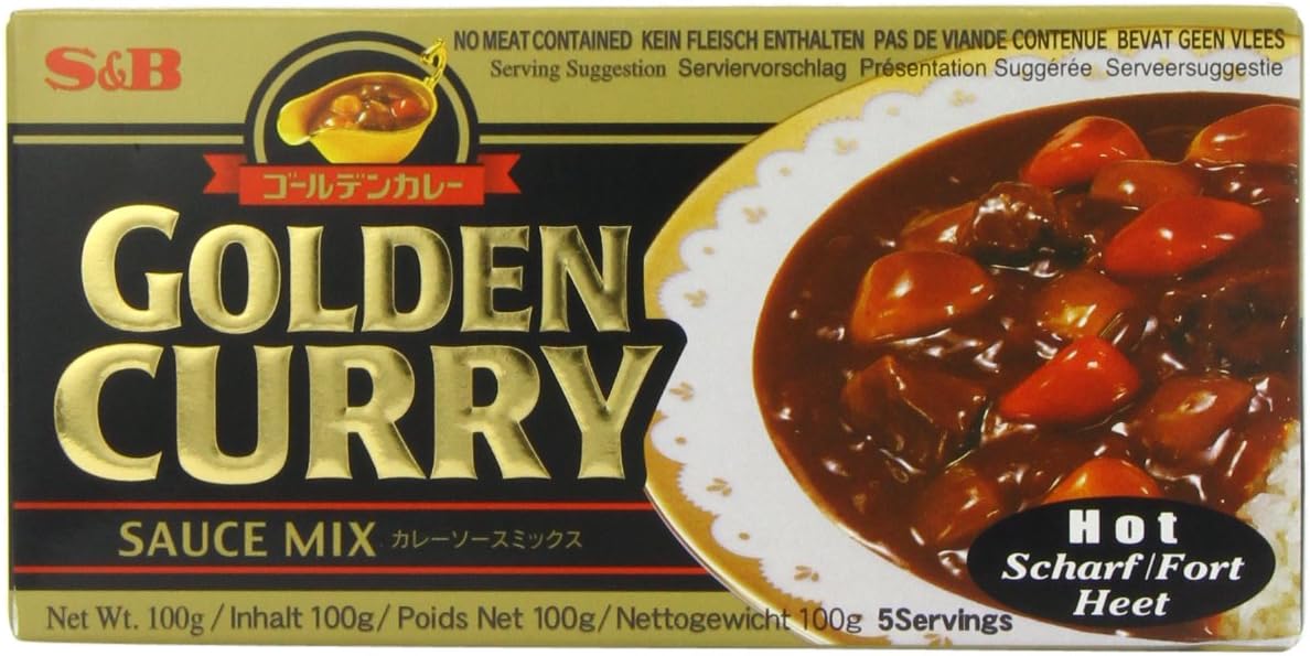 S and B Roux Block Hot Curry Sauce 100 g (Pack of 2) : Amazon.co.uk ...