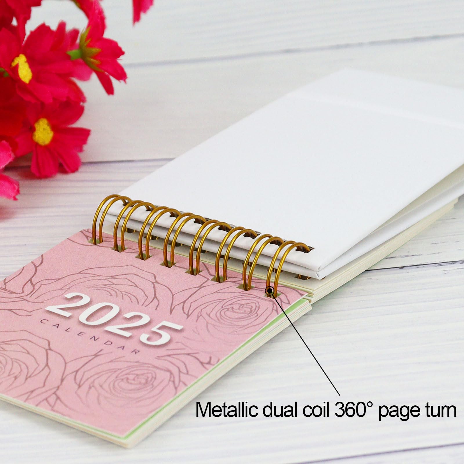 Snapklik.com : Small Desk Calendar 2024-2025, 3" X 4.3", Runs From July ...