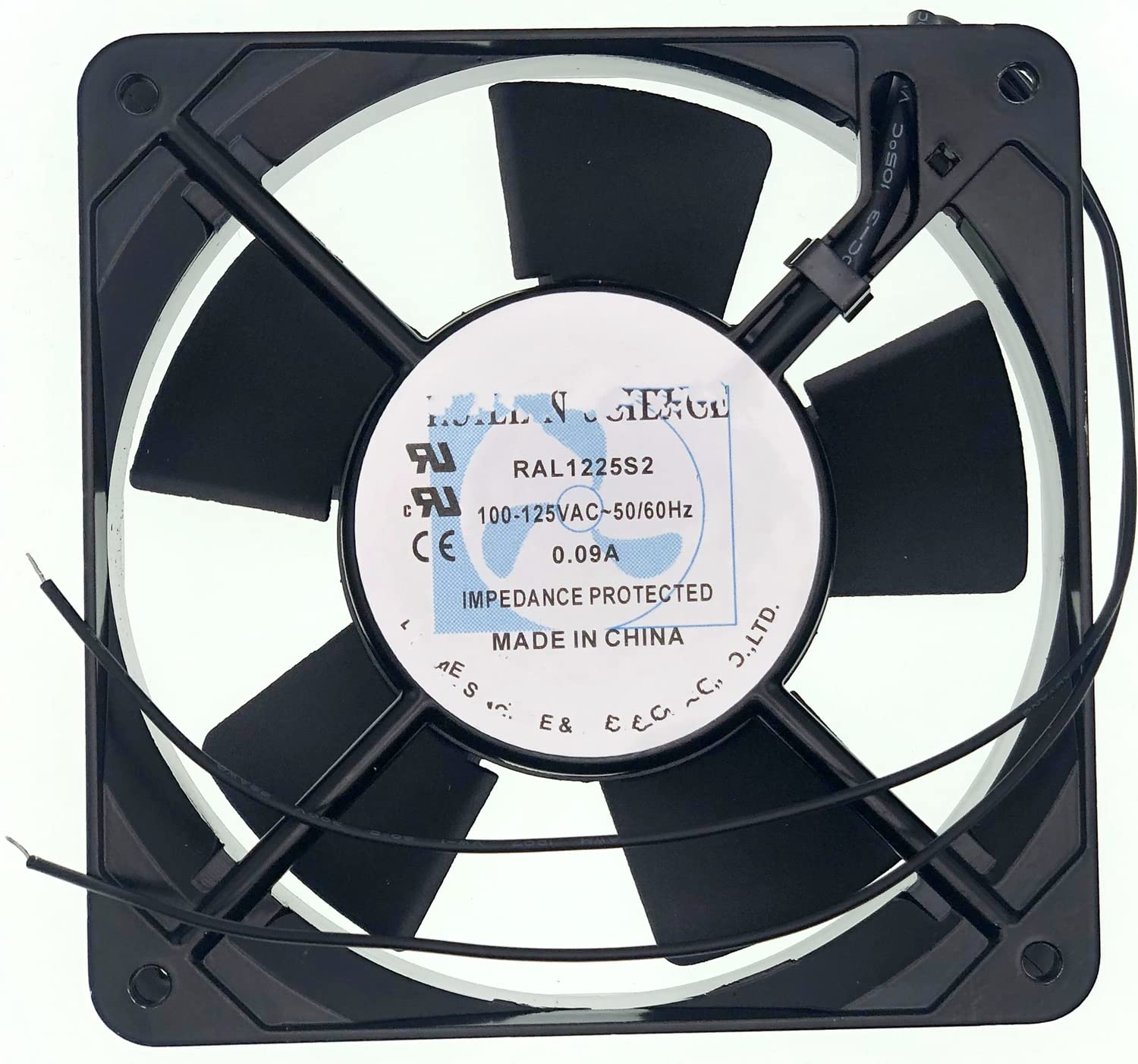 Amazon.com: for RUILIAN Science RAL1225S2 100-125V 0.09A Cooling Fan ...