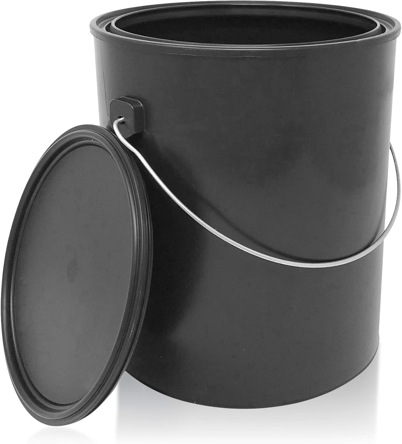 Amazon.com: CSBD Empty Paint Can with Plastic Lid, Gallon and Quart ...