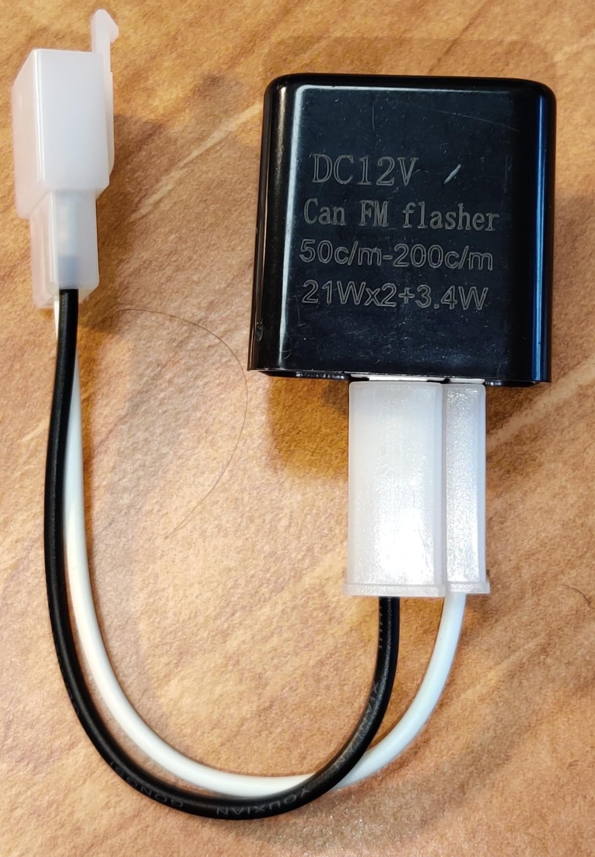 Amazon.com: TECTEK Adjustable 2 prong Electronic LED Flasher Relay with ...