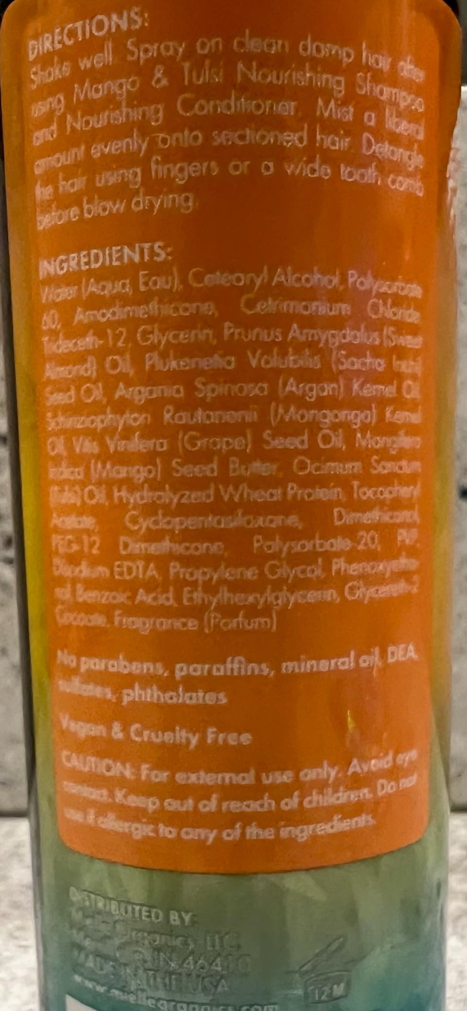 Amazon.com: Mielle Organics Hair Nourishing Thermal Protectant Spray, 6 ...