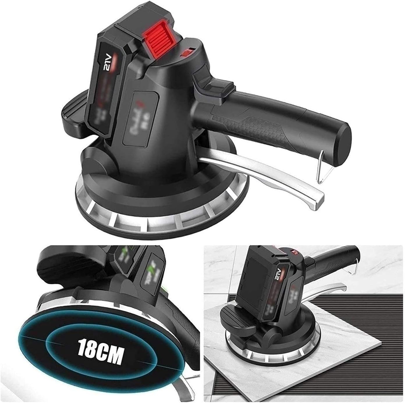 Electric Tile Tiling Machine, 21V Tile Laying Tool, Smart Tile Laying ...