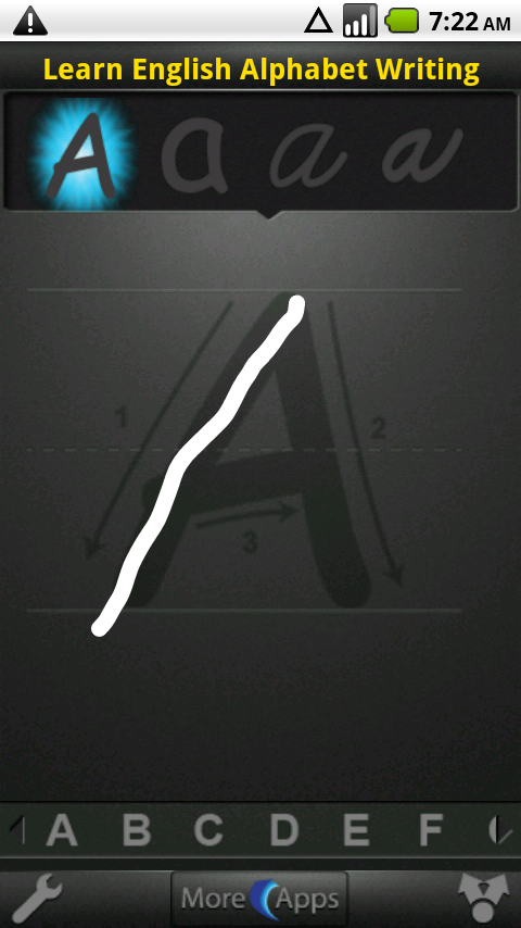 Learn English Alphabet Writing - App on Amazon Appstore