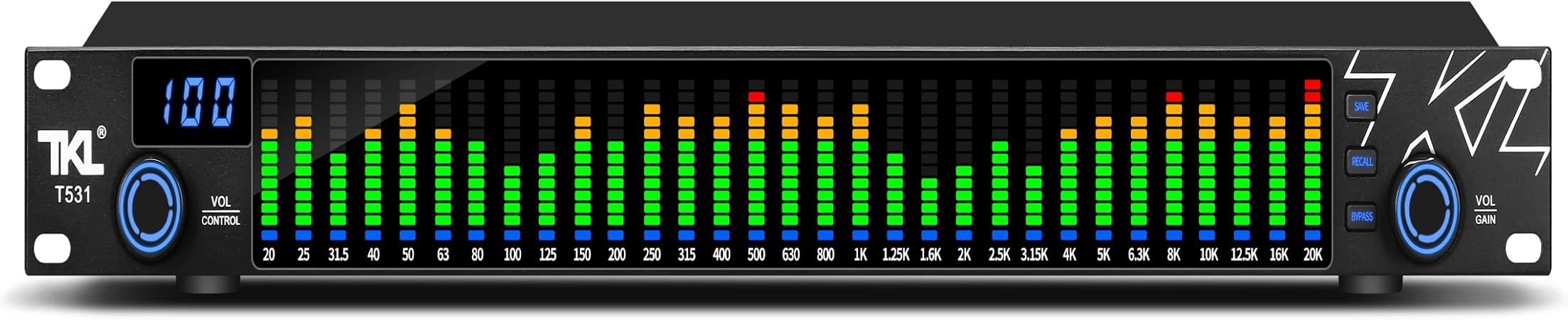 TKL-T531 31 Bands Graphic Equalizer Audio Digital Equalizador de Audio ...