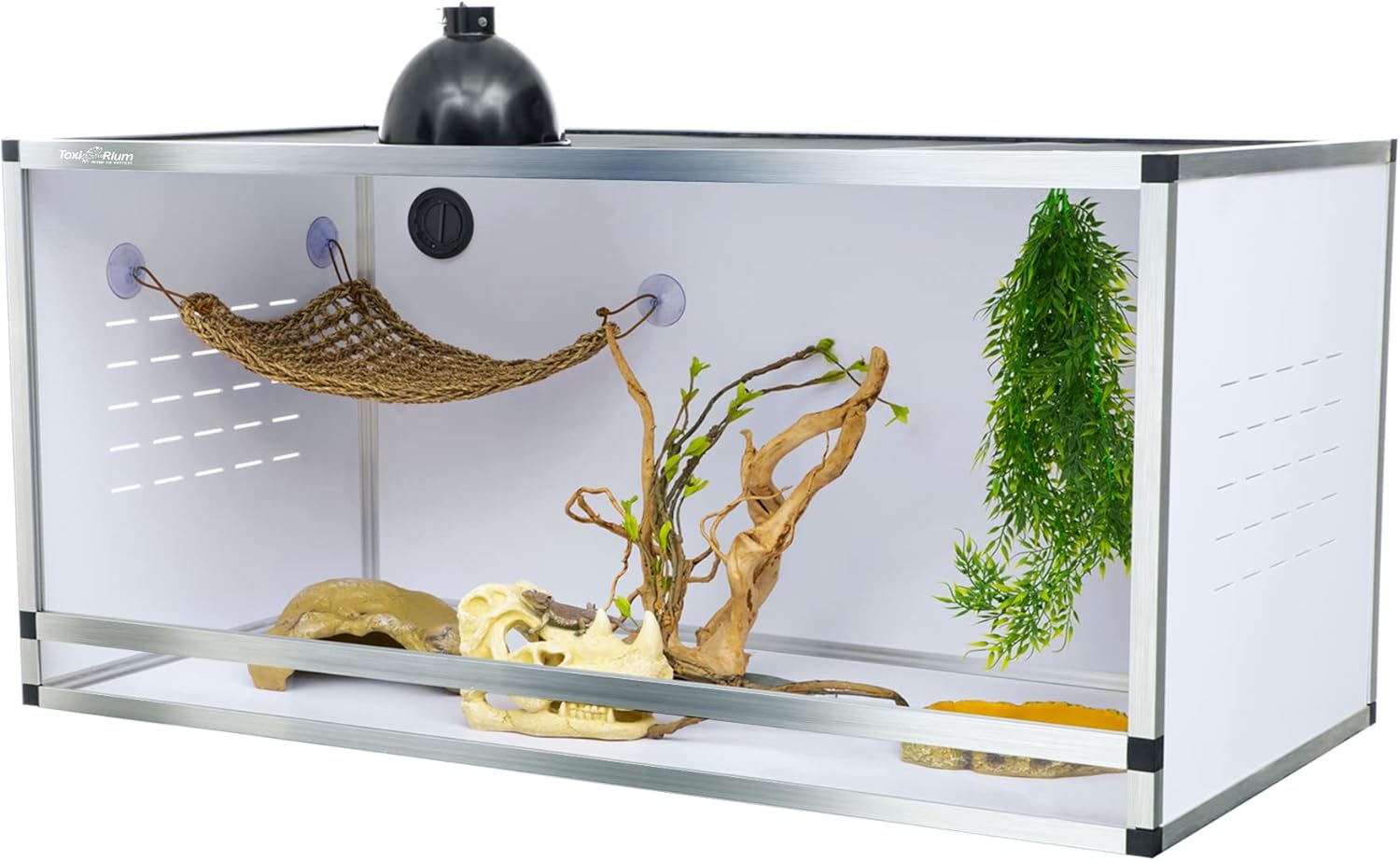 Amazon.com : ToxiRium PVC Reptile Enclosure 120 Gallon Large Reptile ...