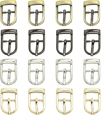 Amazon.com: Asamuyu 16 Pieces Metal Belts Buckles Pin Buckle Single ...