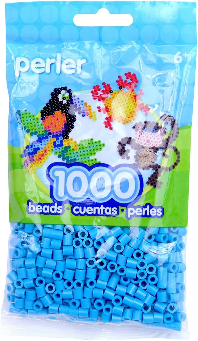 Amazon.com: Perler Beads Fuse Beads for Crafts, 1000pcs, Turquoise ...
