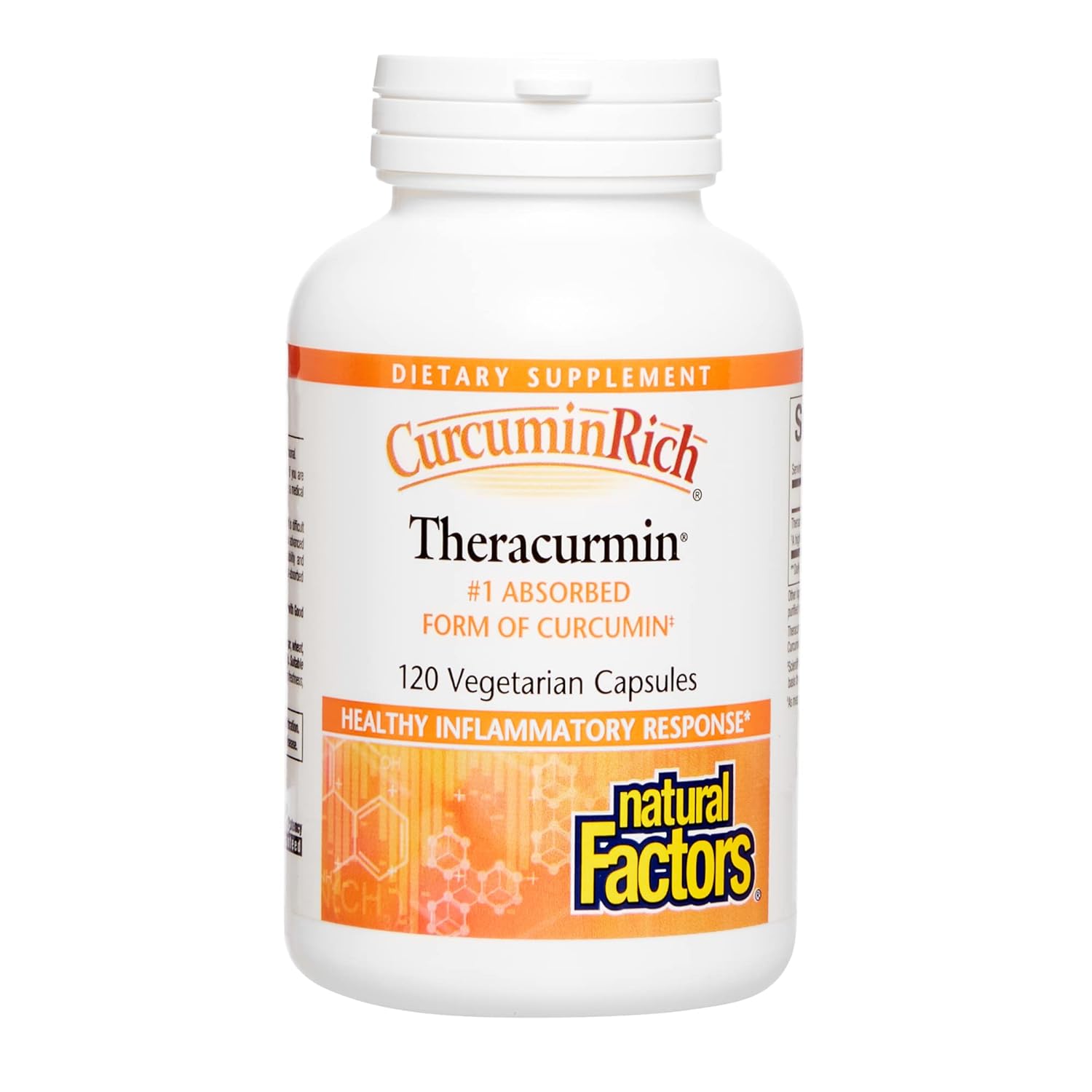 Natural Factors CurcuminRich Theracurmin 120 Vegetarian Capsules ...