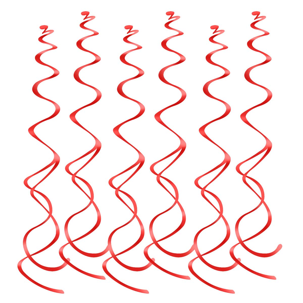 Amazon.com: Lowki Hanging Swirl Party Spiral Swirl Decorations, Ceiling ...