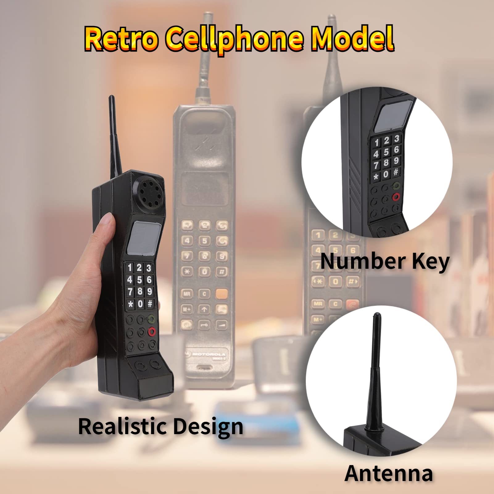 Snapklik.com : Retro Brick Cell Phone Ornament, 80s 90s Vintage Brick ...