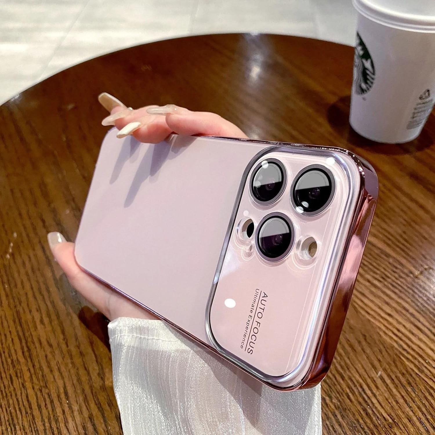 Apurb store Back Cover for iPhone 16 Pro Max Auto Focus Case Soft Matte ...