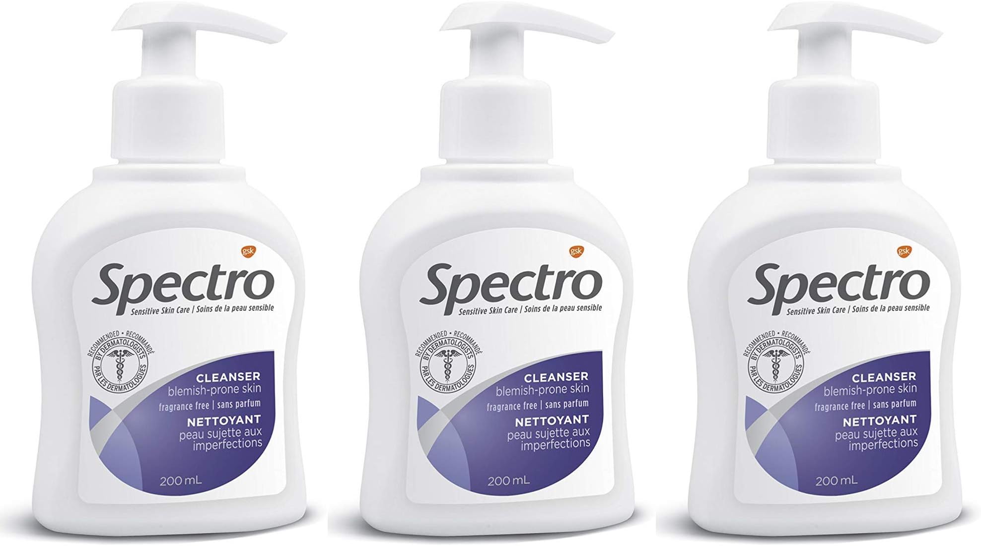 Amazon.com: Spectro Jel Cleanser Fragrance Free 200ml : Beauty ...