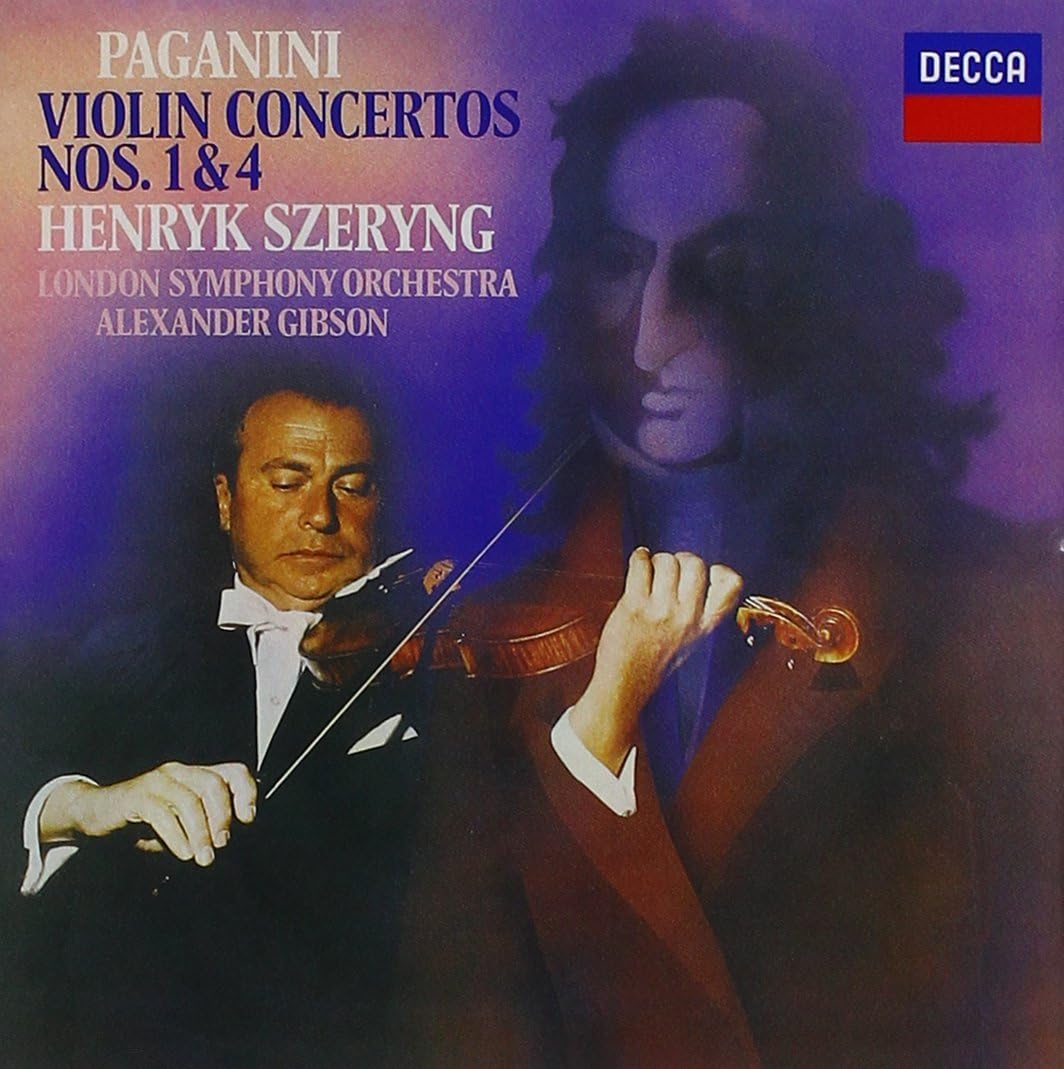 Paganini: Violin Concertos Nos.1 & 4: Szeryng, Henryk: Amazon.it: CD e ...