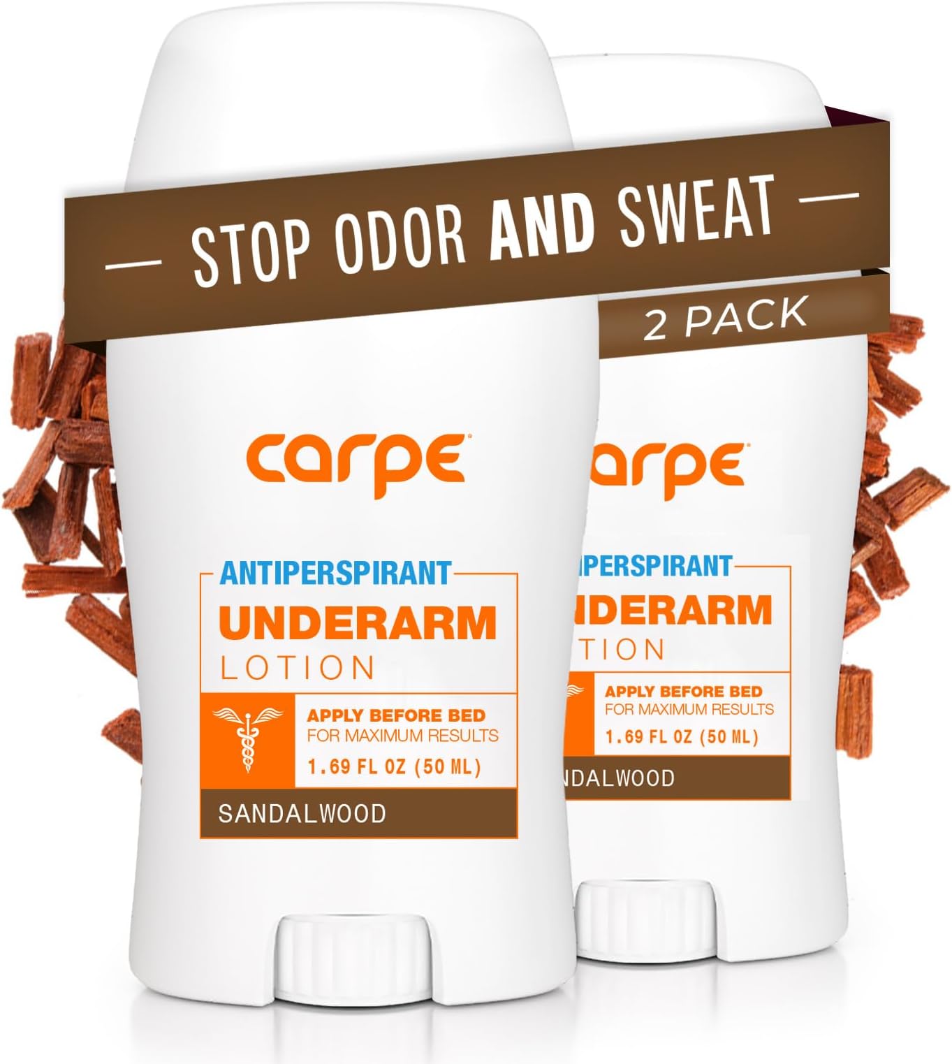 Amazon.com: Carpe Underarm Antiperspirant and Deodorant, Clinical ...