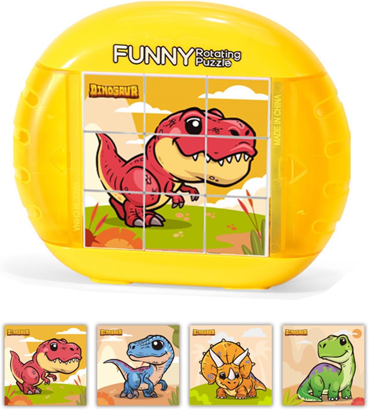 Amazon.com: Rotating Puzzle Cube - Travel Games for Kids - Car ...