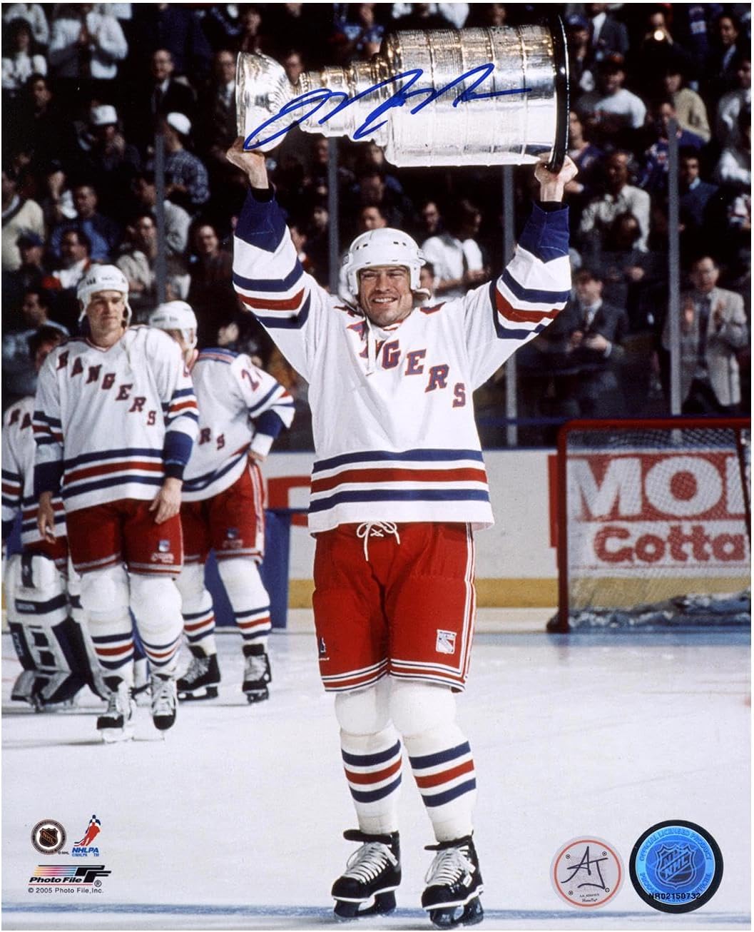 Mark Messier Signed New York Rangers 1994 Stanley Cup 8x10 Photo ...