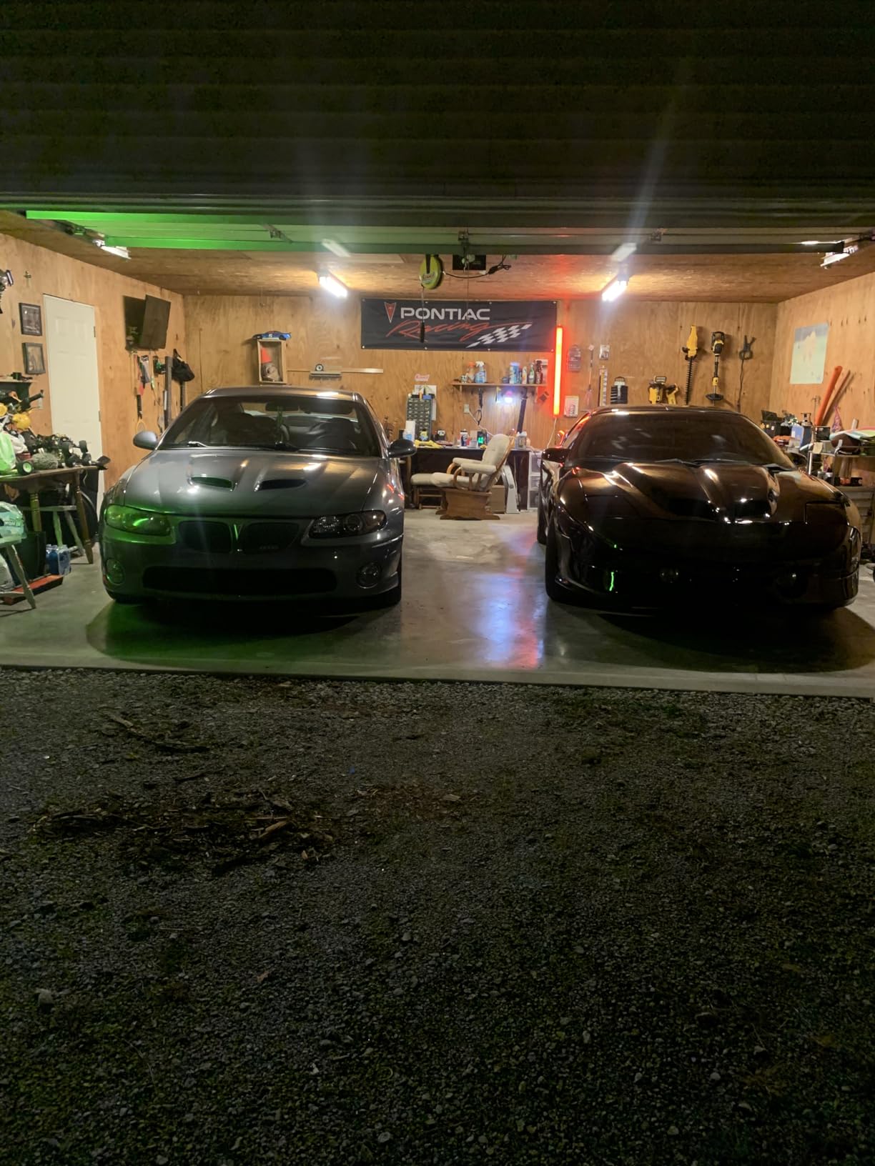 Amazon.com : Furlista Pontiac Racing Banner Flag Racing Car Garage Wall ...