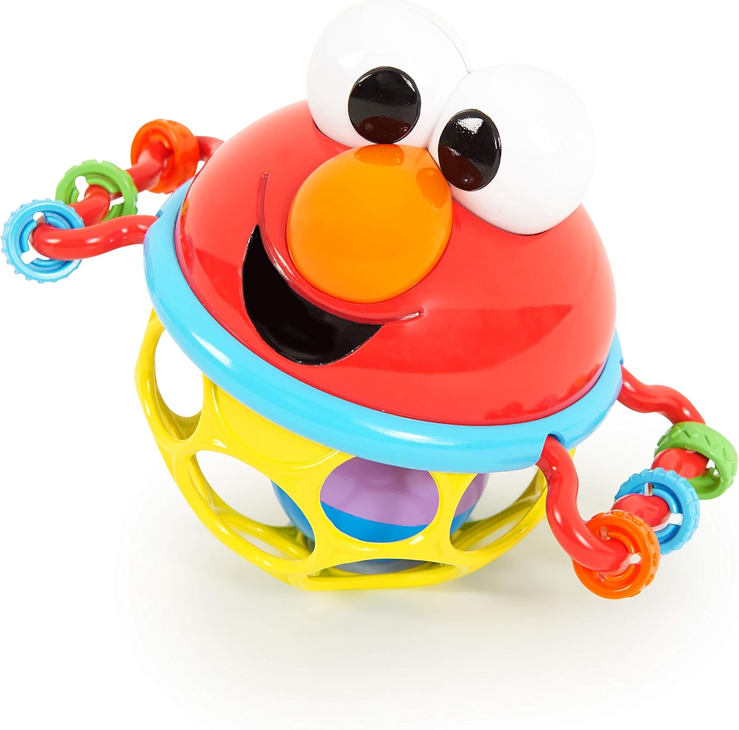 Bright Starts Sesame Street Jingle & Shake Elmo Easy Grasp Rattle – TopToy