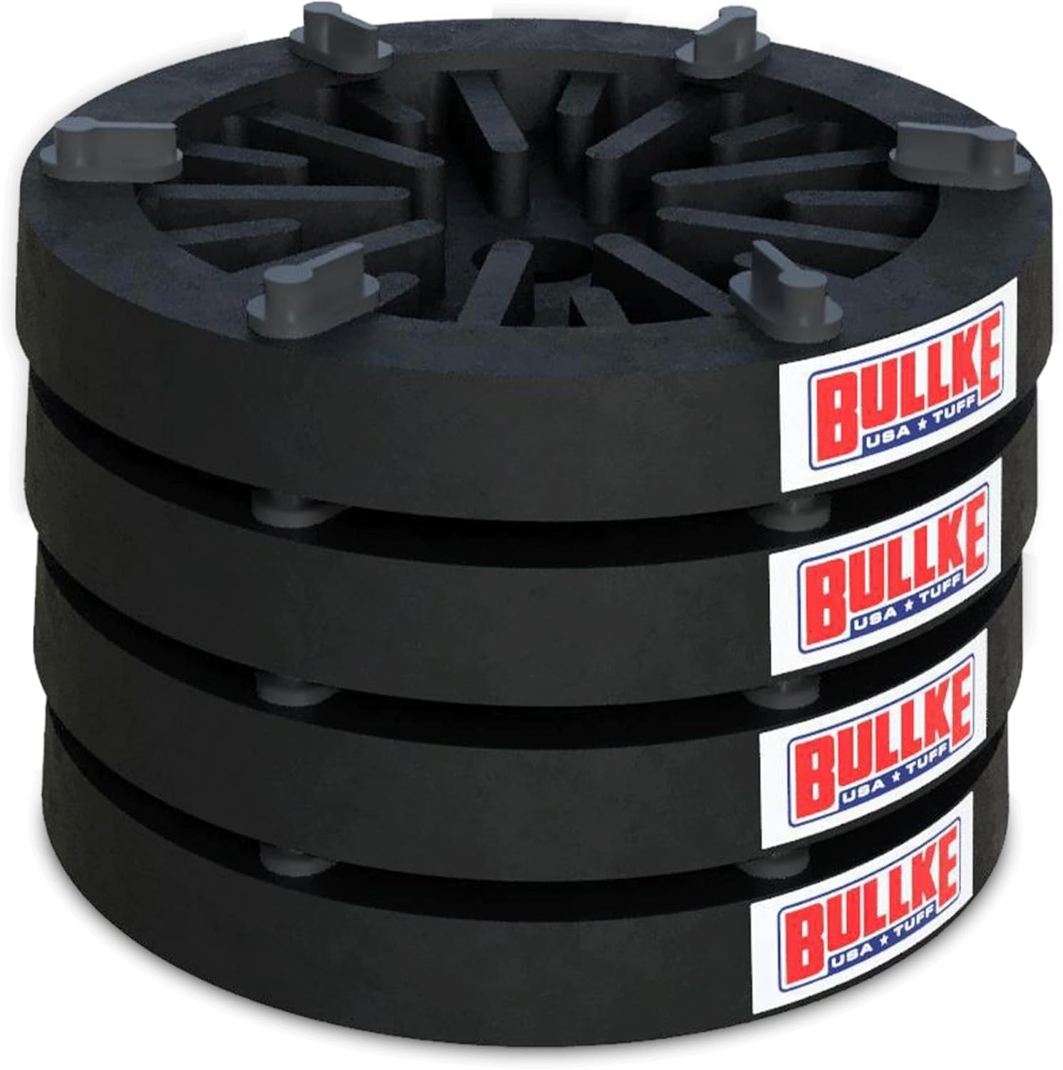 Amazon.com: USA Made Heavy-Duty Pad (4-Pack) | Four-Point RV Leveling ...