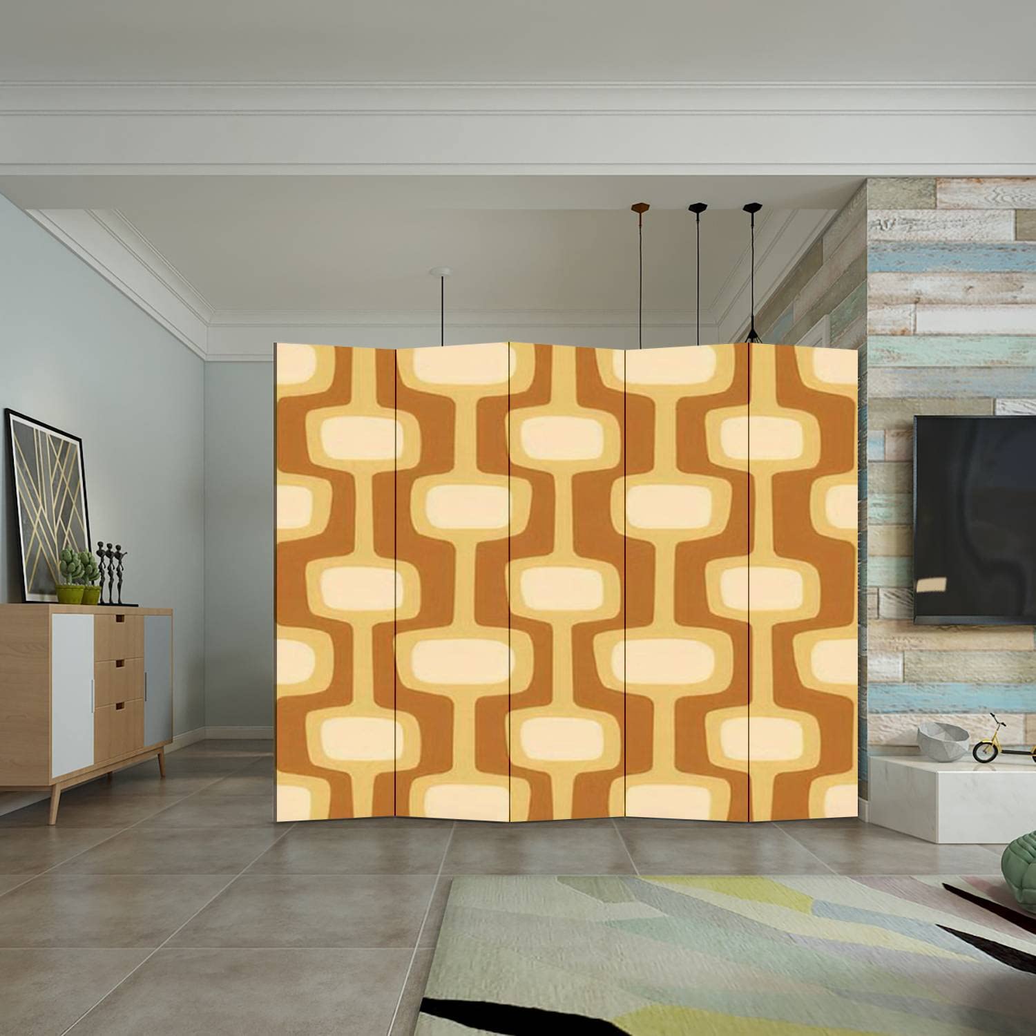 Mid Century Partition Wall