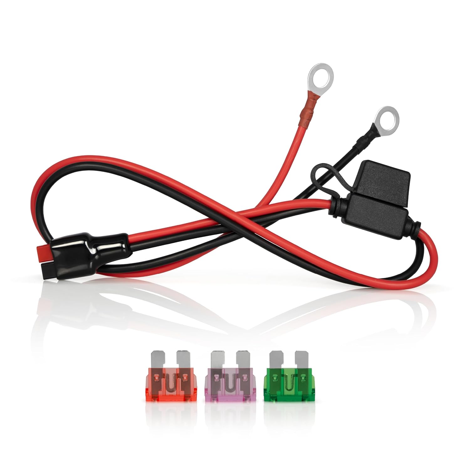 Amazon.com: Anderson Power Pole PP45 Connector to 1/4" Ring Terminals ...