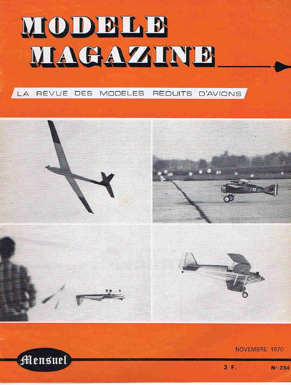modele magazine. La revue des modeles reduits d'avions n° 234 ...