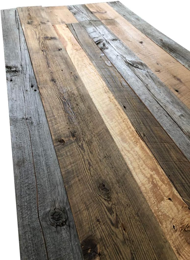 Buy SOLU CUSTOM HARDWOOD Barnwood, Authentic Reclaimed barn Wood Plank ...