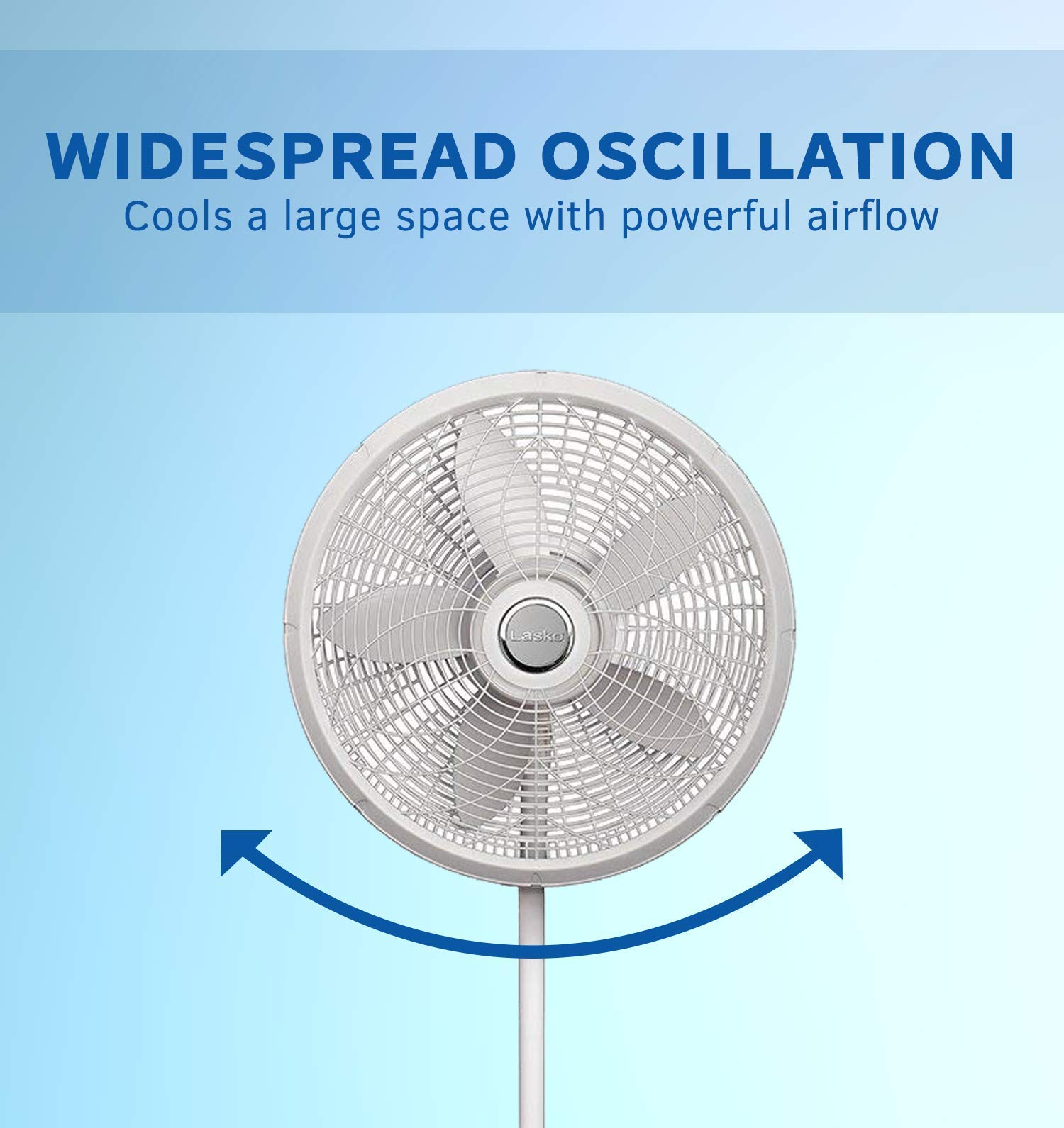 Snapklik.com : Lasko 1820 18 Elegance & Performance Adjustable Pedestal ...