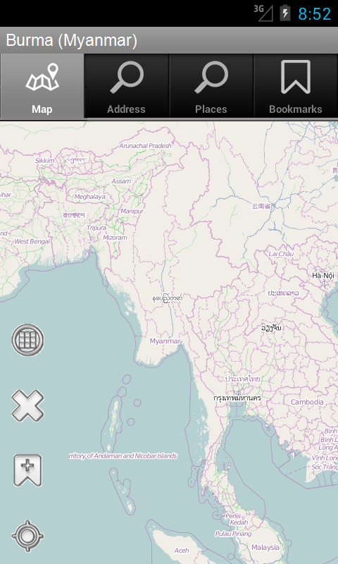 Burma (Myanmar) Offline Map: Mad Map - App on Amazon Appstore