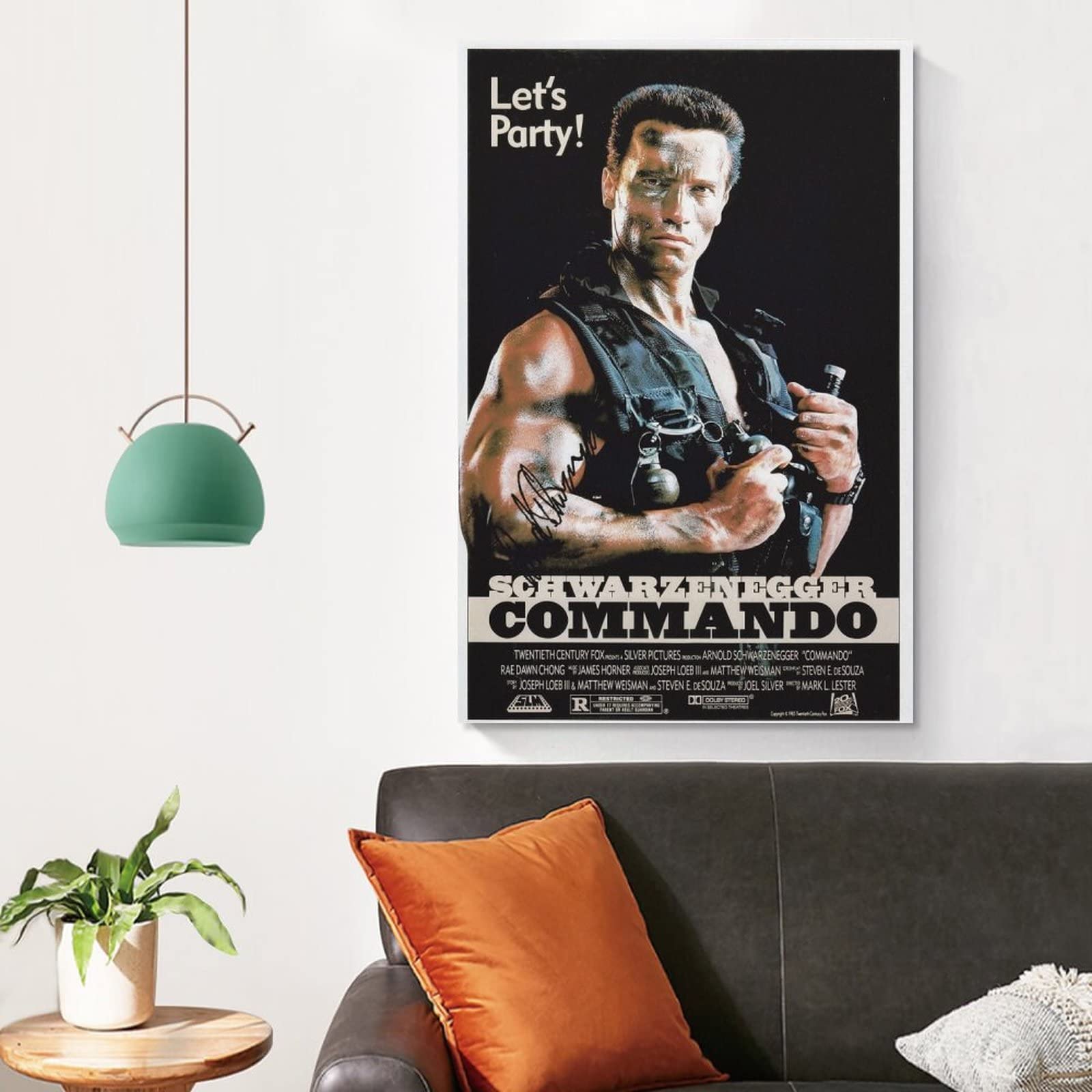 Commando Arnold Poster