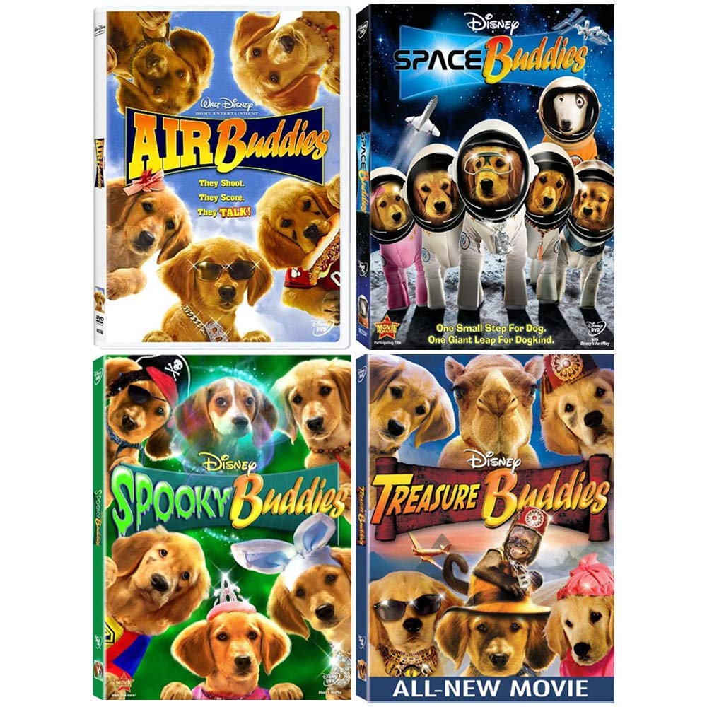 Amazon.com: Air Buddies: Spin-Off Disney Movie Series - 4 Film DVD ...