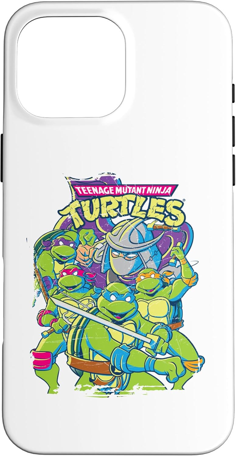 Amazon.com: iPhone 16 Pro Max Teenage Mutant Ninja Turtles Fight With ...
