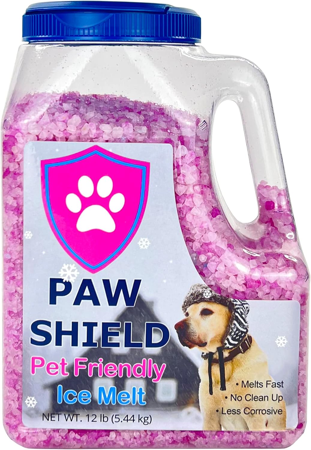 Amazon.com: Paw Shield Pet Friendly Ice Melt (12 LB)- A Dual Acting ...