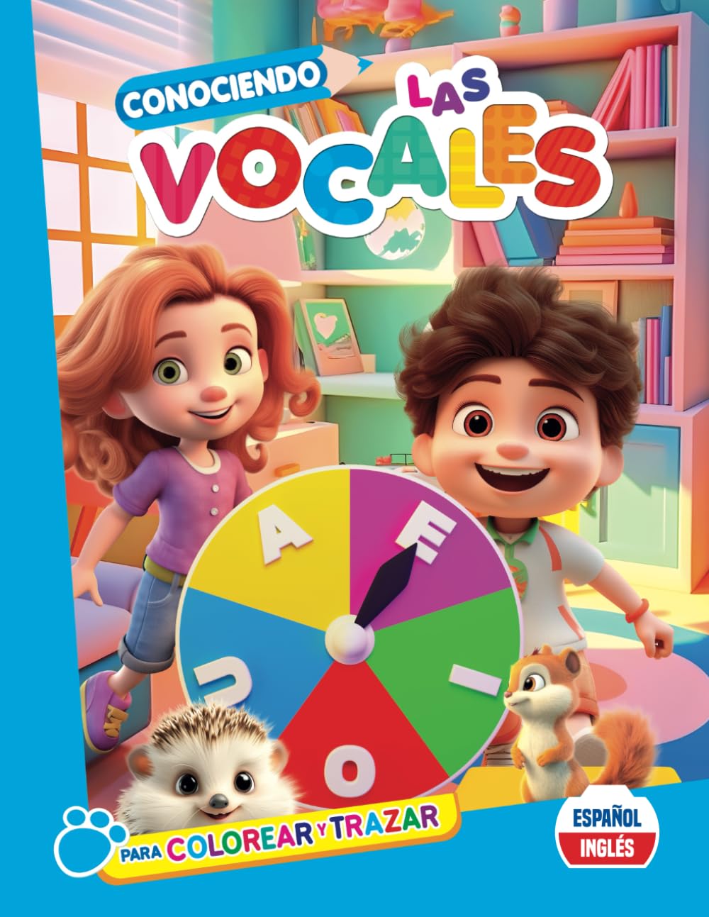 Conociendo las vocales: para colorear y trazar (Libros para trazar y ...