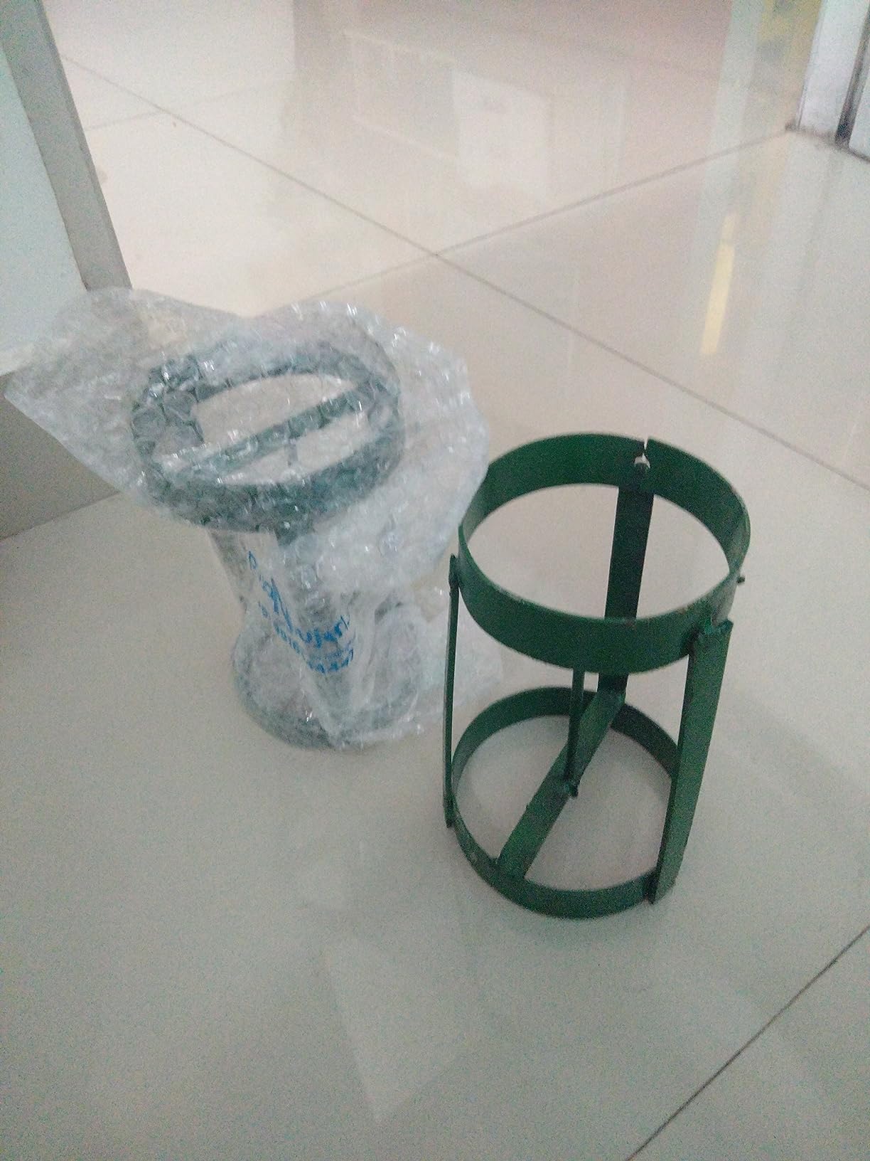 Varalakshmi Decorative Banana Stem Metal Stand for Holding Banana Plant ...