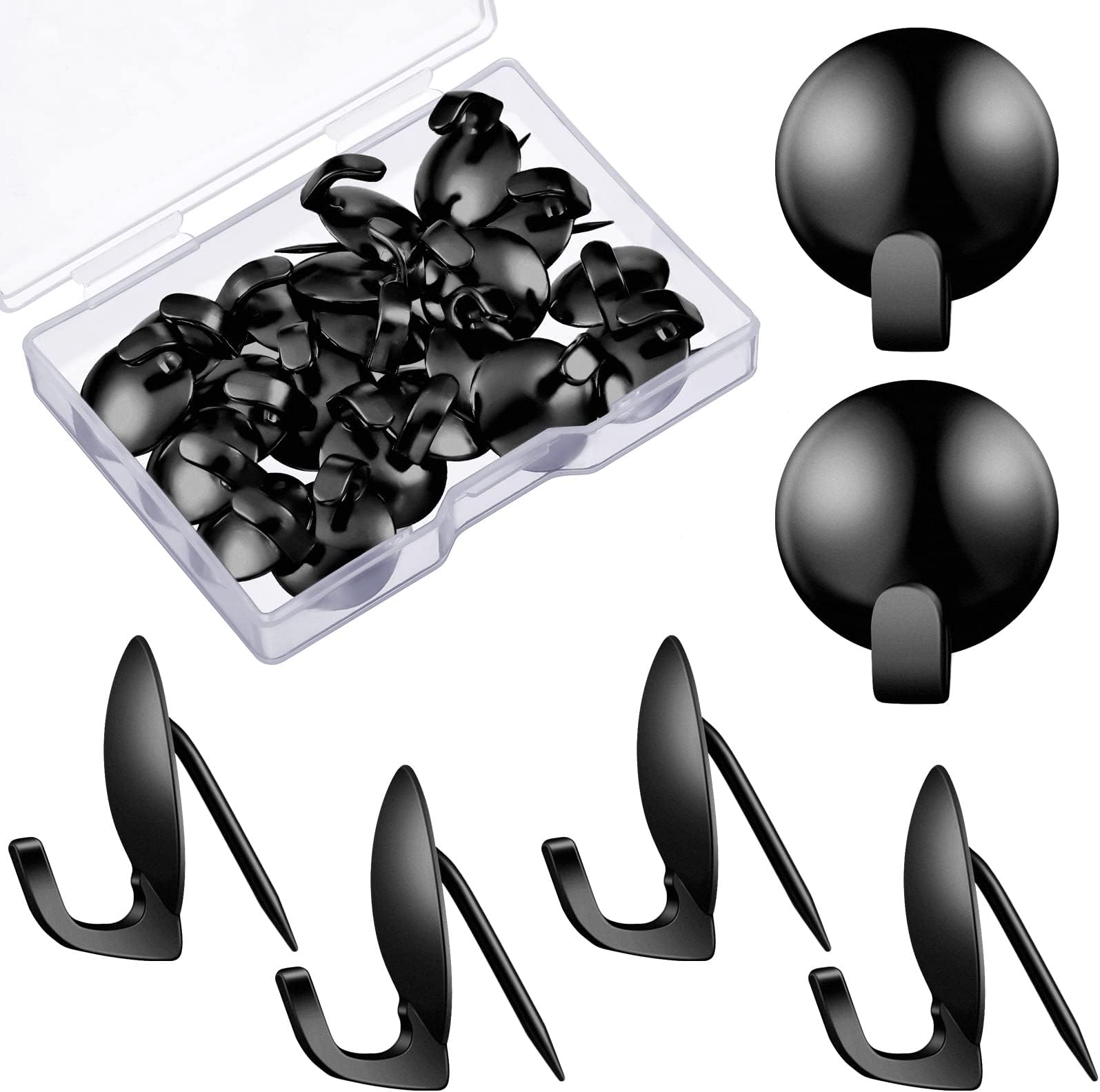 Amazon.com : Fabric Wall Clips Panel Wall Hooks Fabric Clip Cubicle ...