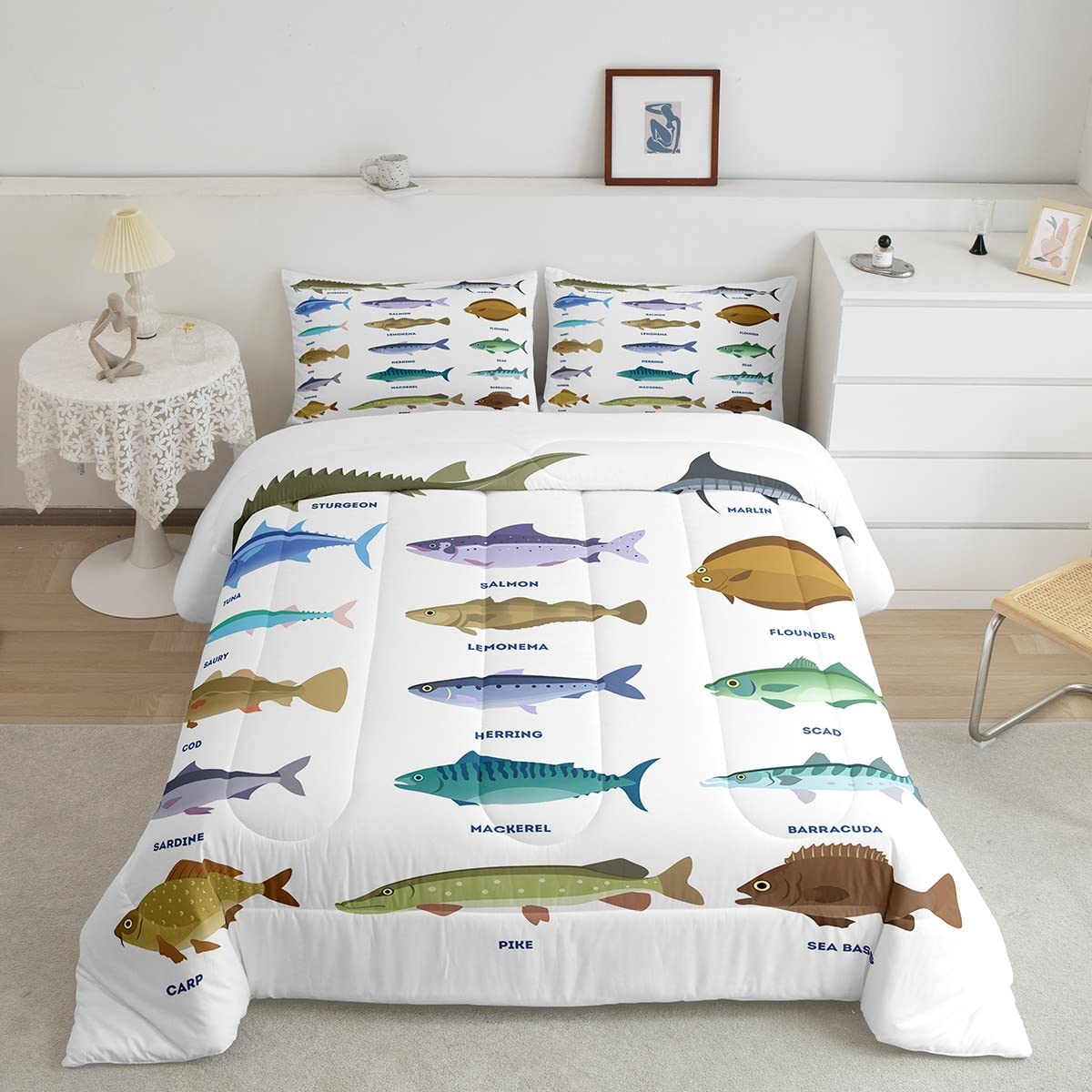 Fish Comforters And Quilts