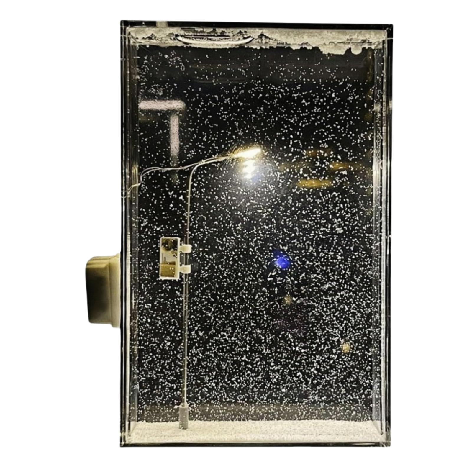 Snow Scenery Lamp Night Light, Handmade Christmas Decor DIY Material ...