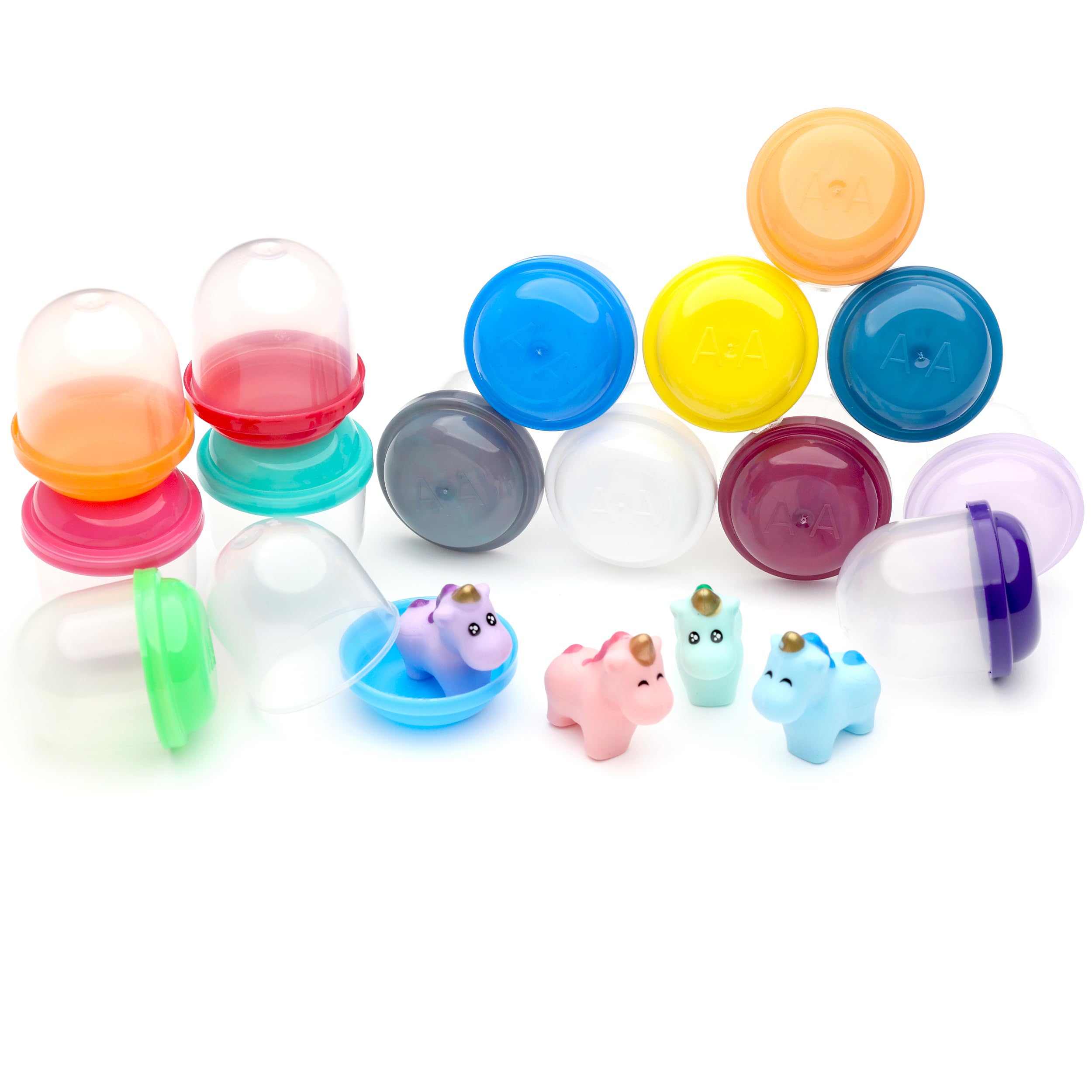 Snapklik.com : Unicorn Mini Toys In Capsules - 100 Pcs Of 1.1 Inch ...