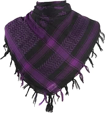 Peiiwdc Skull Pattern Large Shemagh Scarf Arabian Desert Scarves For ...